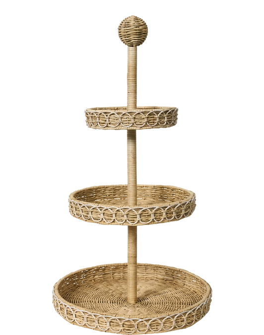 Juliska Provence Rattan 3 Tiered Server: Gien China-Juliska-Baccarat ...