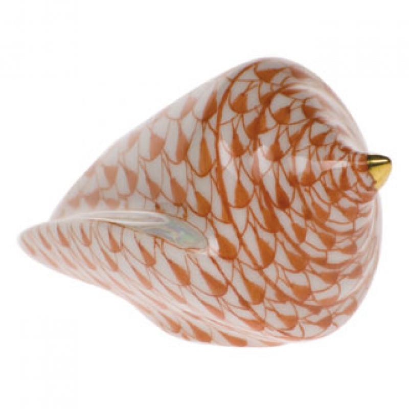 Herend Cone Shell Rust